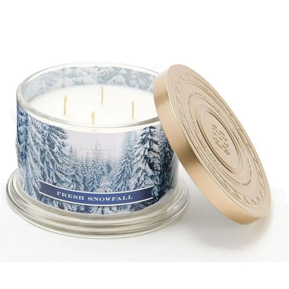 Homeworx | Accents | Homeworx By Slatkin Co Fresh Snowfall 8oz Candle ...